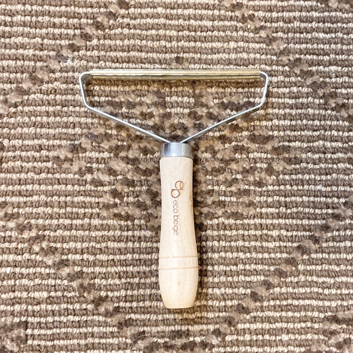 Wooden Lint Remover | Eco Beige