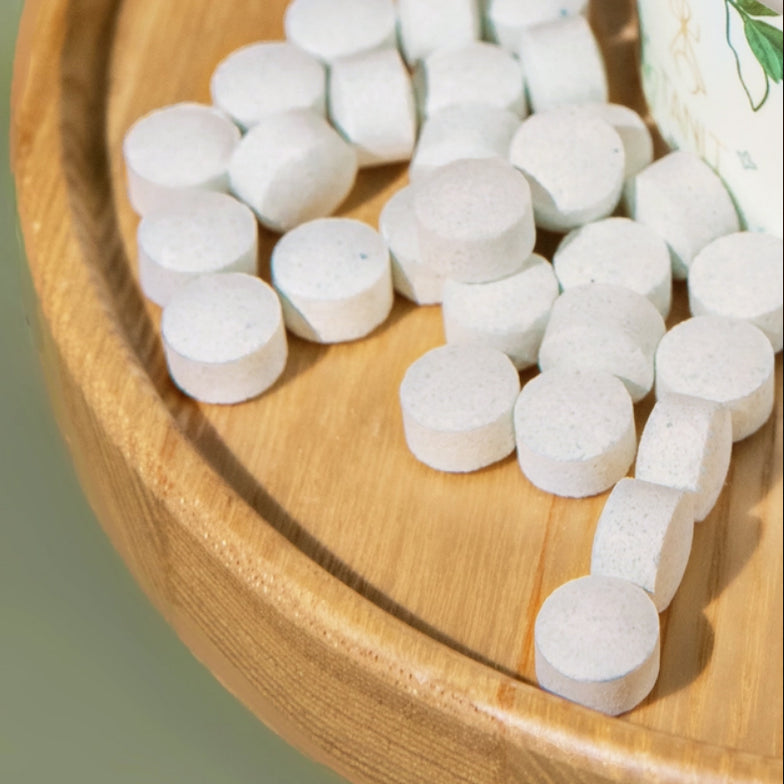 TANIT | Natural Toothpaste Tablets- Fresh Mint– Eco Beige